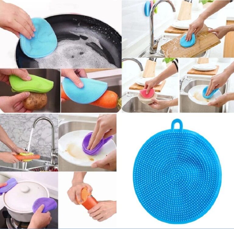 Antibakteriaalne silikoonist käsn / svamm – LUIGEKAUBAD